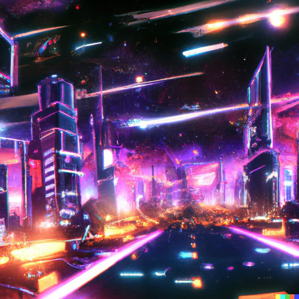 Bright City Light Wallpaper