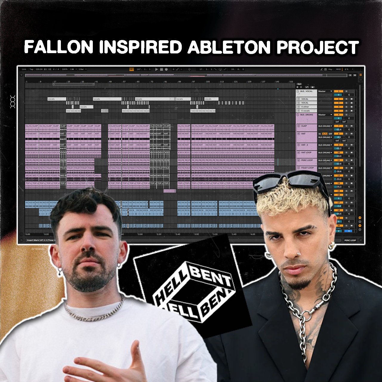FALLON / HELLBENT inspired Latin tech house Template – Scraps Audio